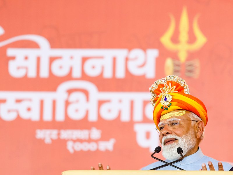 'Many tried to destroy Somnath Temple, India, but did not succeed', PM ...
