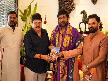 BJP Telangana Chief Meets Actor Chiranjeevi To Discuss PM Modi's ...