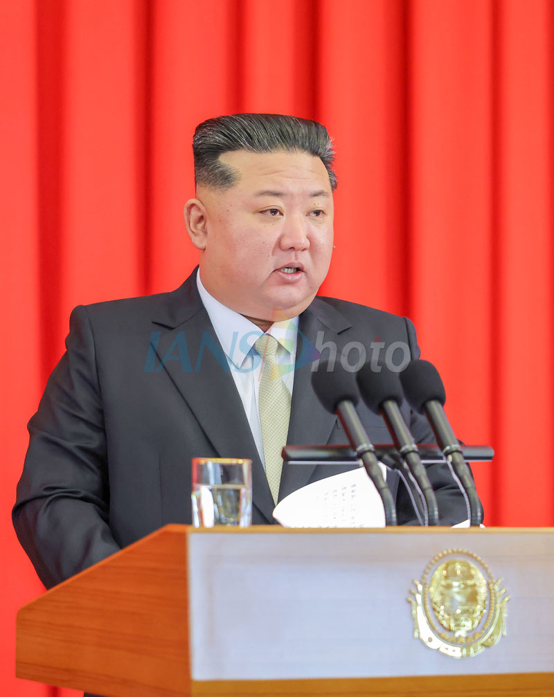 N.K. leader attends national founding day ceremony