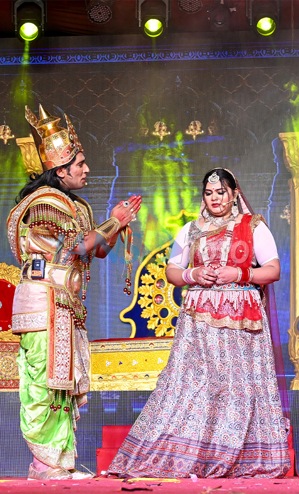 Ramleela at the Red Fort in New Delhi